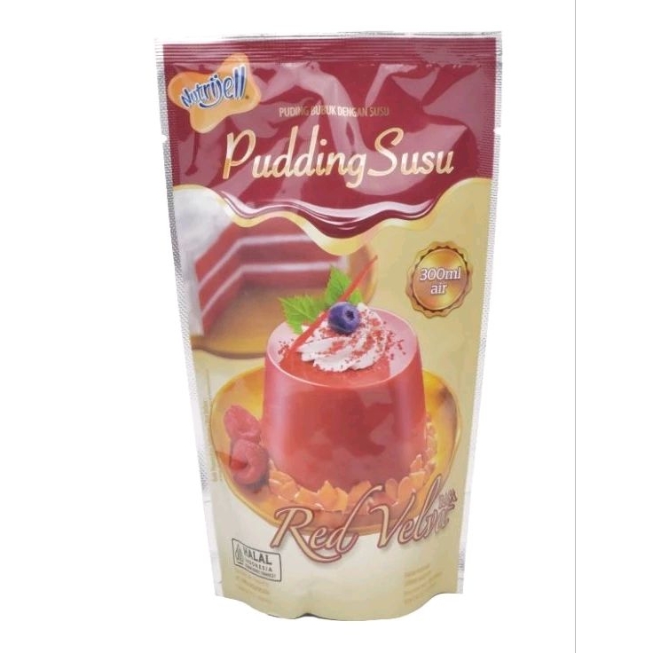 Jual Nutrijell Puding Susu Red Velvet 110gr | Shopee Indonesia