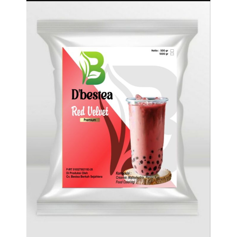 Jual Bubuk Minuman Rasa Red Velvet Premium 1 Kg Powder Drink | Shopee ...