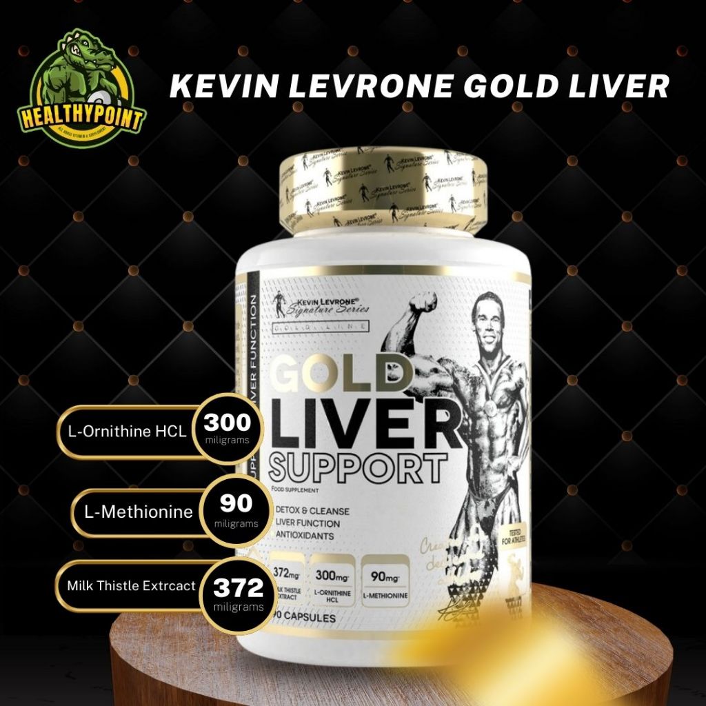 Jual Kevin Levrone Gold Liver support 90 Capsules | Shopee Indonesia