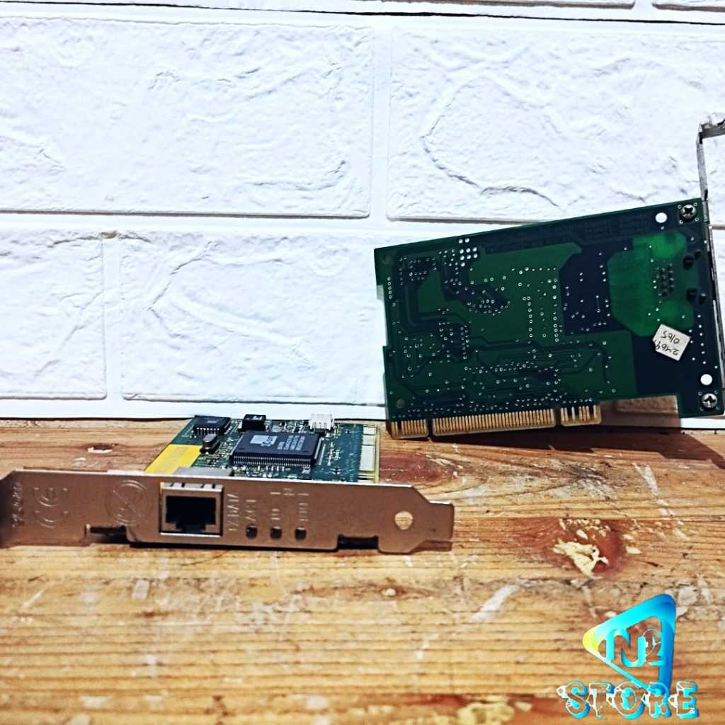 Jual Lan Card 3com PCI 32-Bit 1-Port 10/100 Ethernet Card RJ45 | Shopee ...