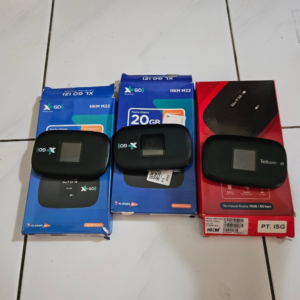 Jual Modem MIFI XL GO IZI 4G LTE HKM M22 Unlock | Shopee Indonesia