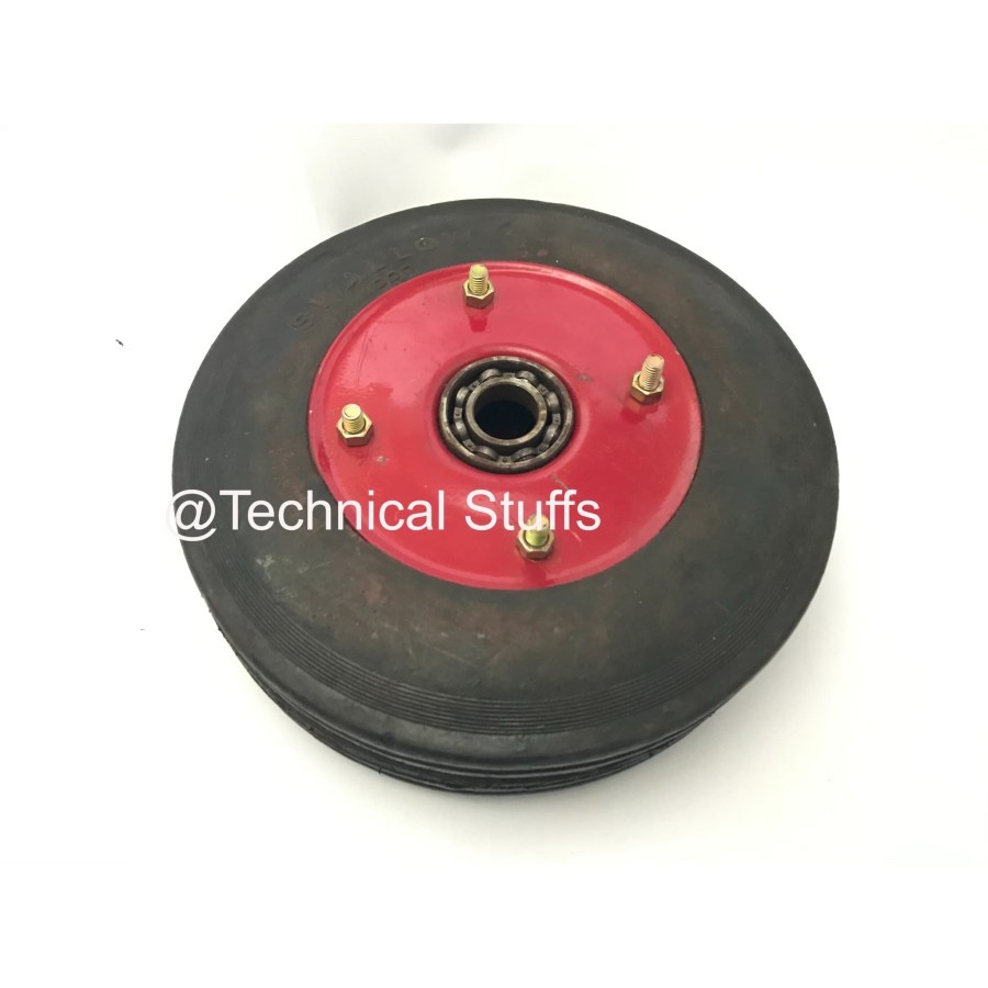 Jual Roda Lorry 10 inch Double Bearing / Troli / Trolley / Lori/Roda ...