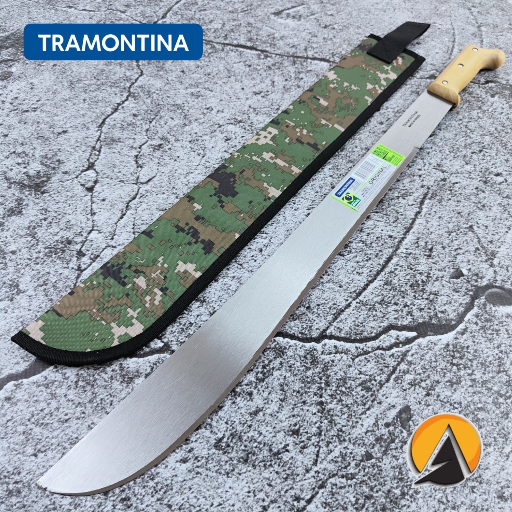 Jual Latin machete tramontina brazil 24" original gagang kayu 26627/024 ...