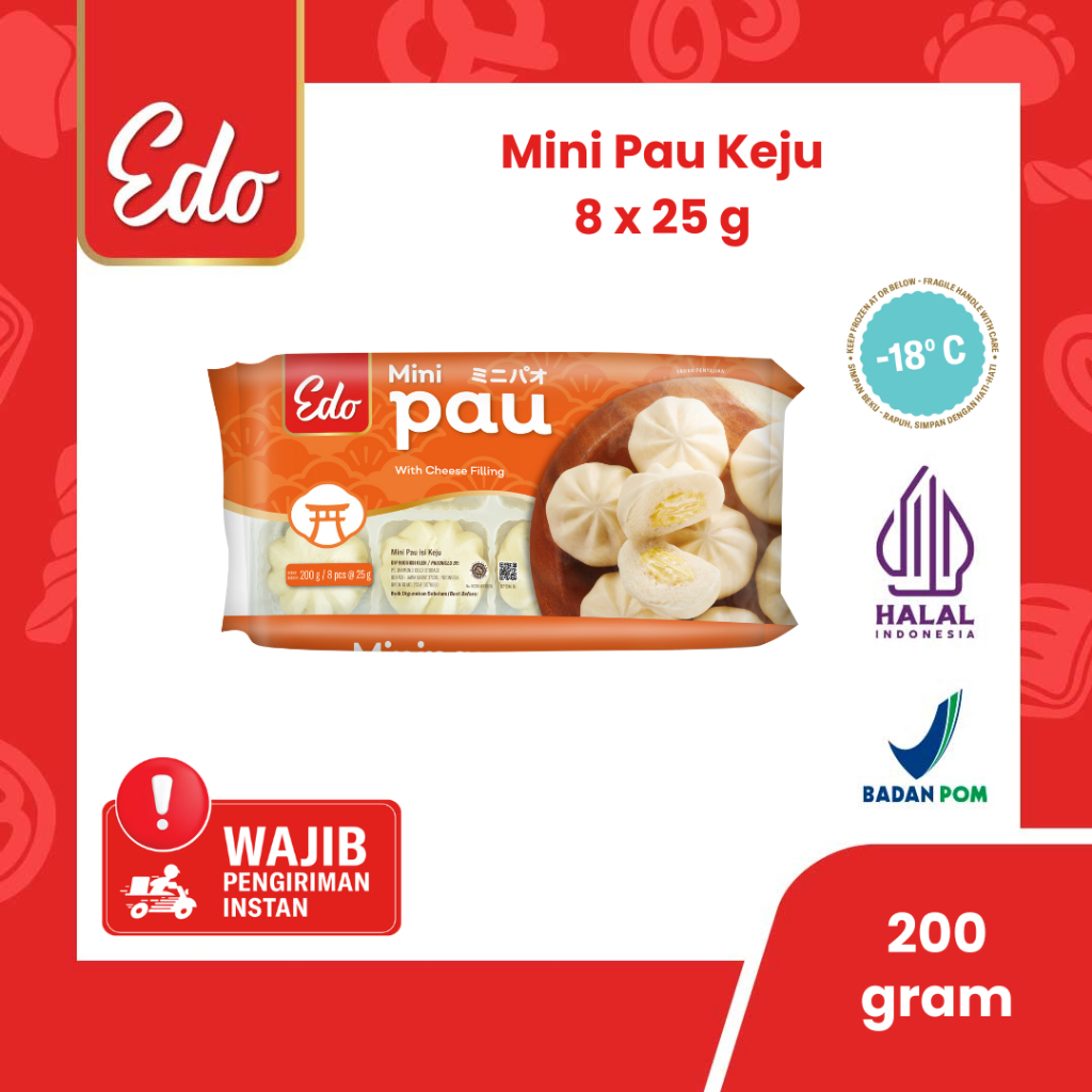 Jual Edo Mini Pau Cheese 200 Gr | Shopee Indonesia