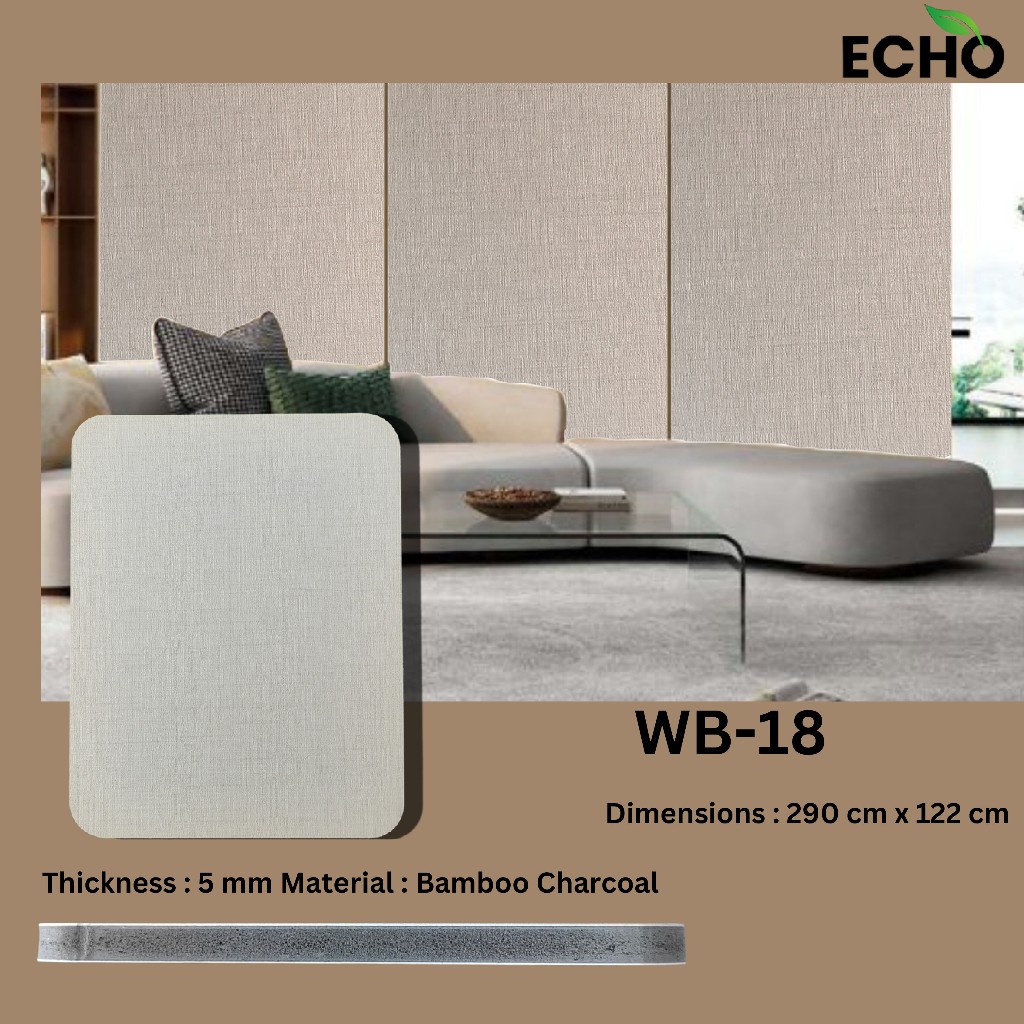 Jual Wallboard Panel Echo Bamboo Wood Fiber Beragam Motif Kayu dan ...