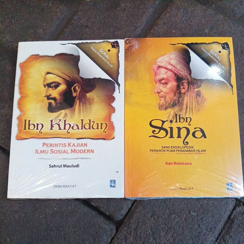 Jual buku bacaan Islam serial tokoh pemikiran Islam Ibnu Sina dan Ibn khaldun original | Shopee ...