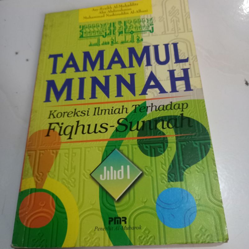 Jual tamamul minnah koreksi fiqih sunnah jilid 1 albani fikih sunah ...