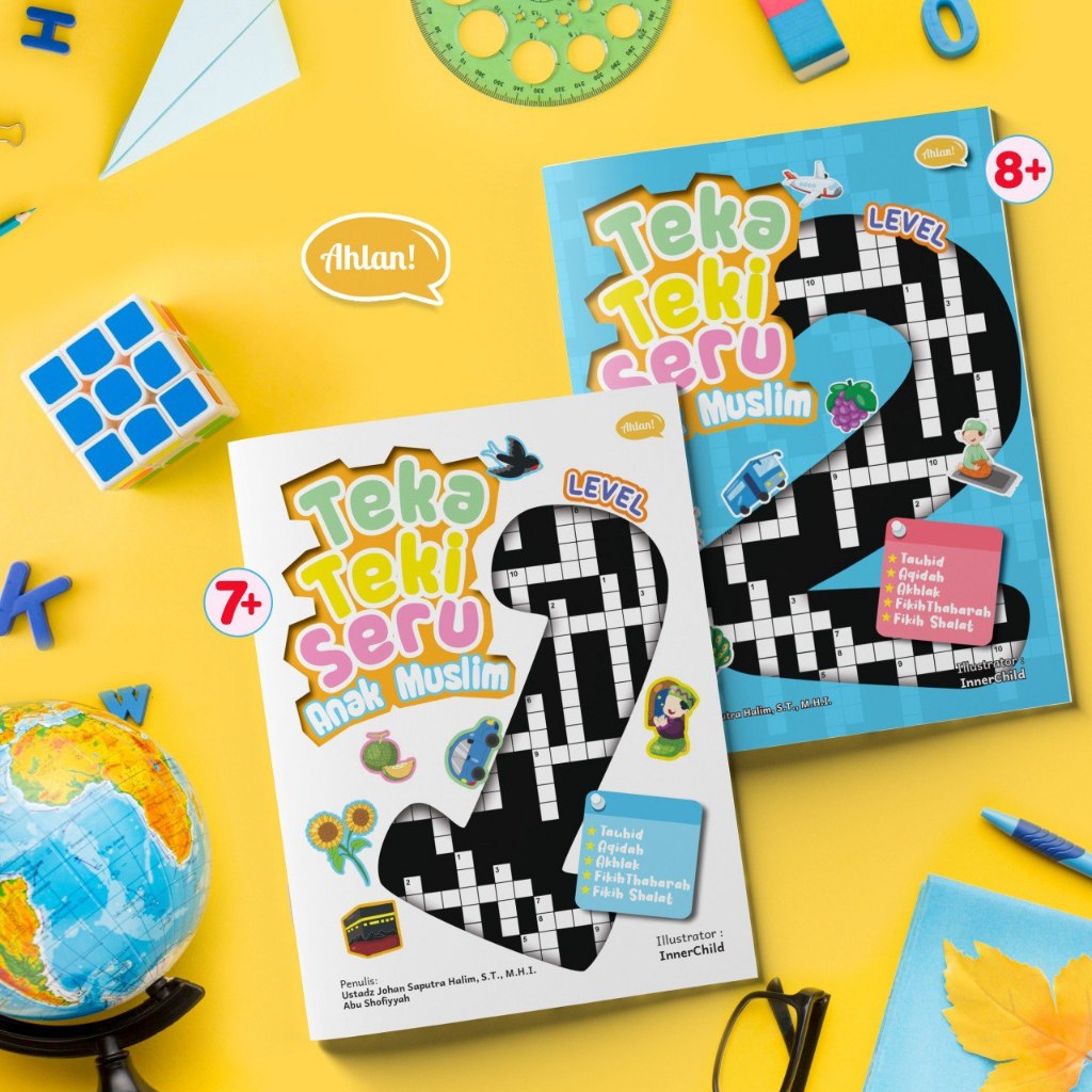 Jual Buku Teka Teki Seru Anak Muslim (TTS) Ahlan | Shopee Indonesia