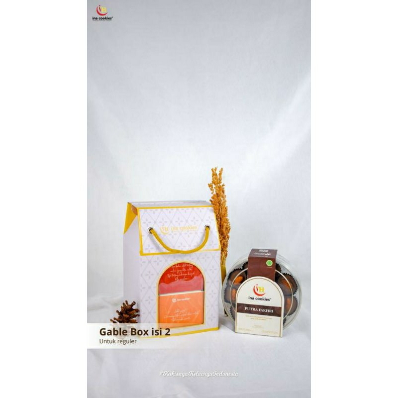 Jual INA Cookies Gable Box (2 reguler) | Shopee Indonesia