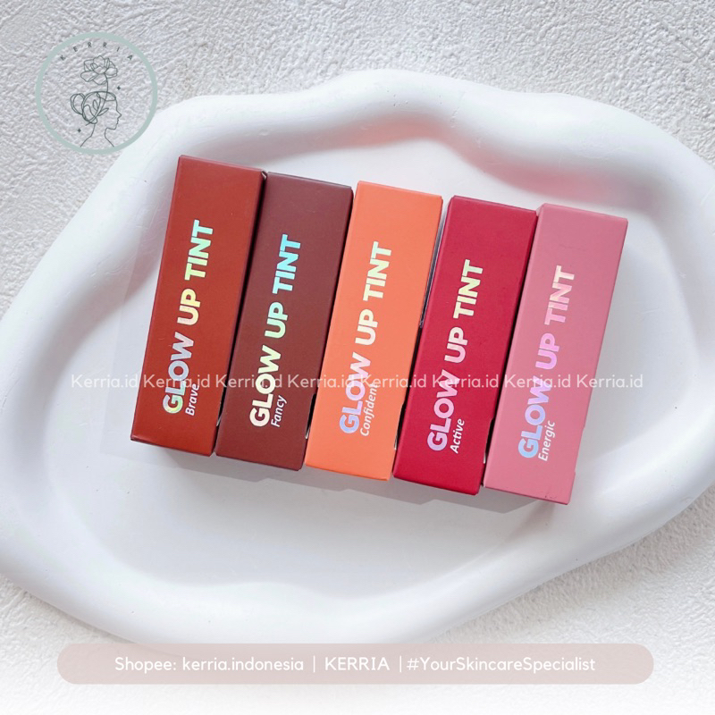 Jual (KERRIA ID) RAECCA GLOW UP TINT / RAECCA LIP TINT / GLOW UP LIP ...