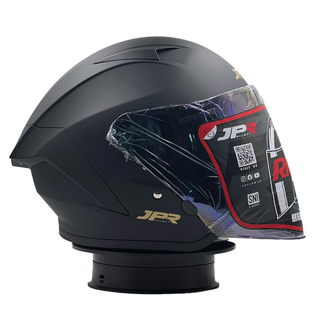 Jual Helm JPR RR15 Solid Black Doff | Shopee Indonesia
