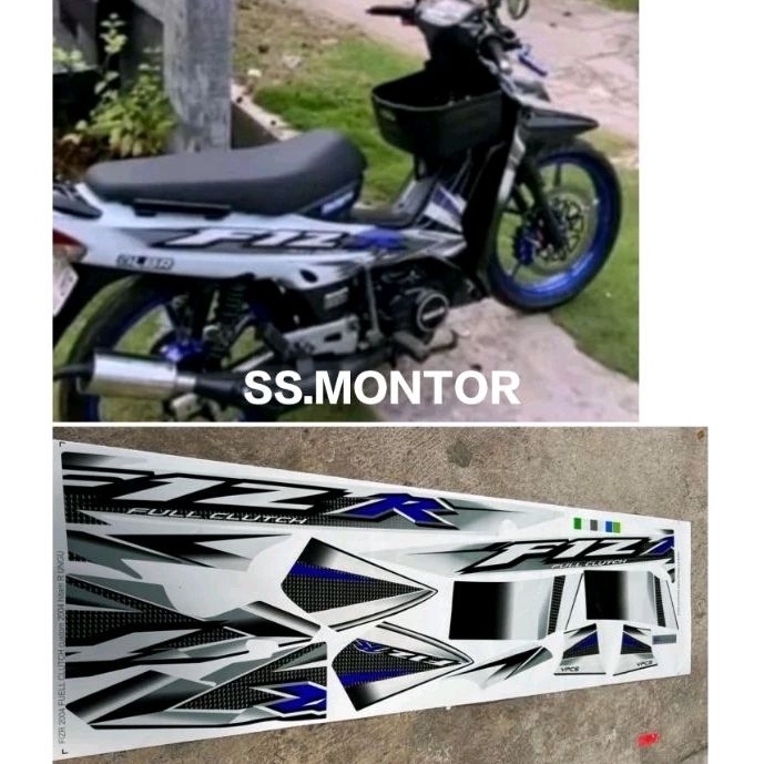 Jual STRIPING STIKER FIZ R FULL CLUTCH 2004 CUSTOM HITAM PUTIH | Shopee ...