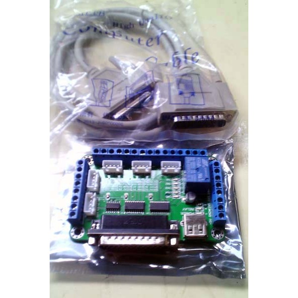 Jual Cnc Breakout Board 5 Axis Stepper Motor Driver Mach3 Mach3 5 Axis Cnc Breakout Board For