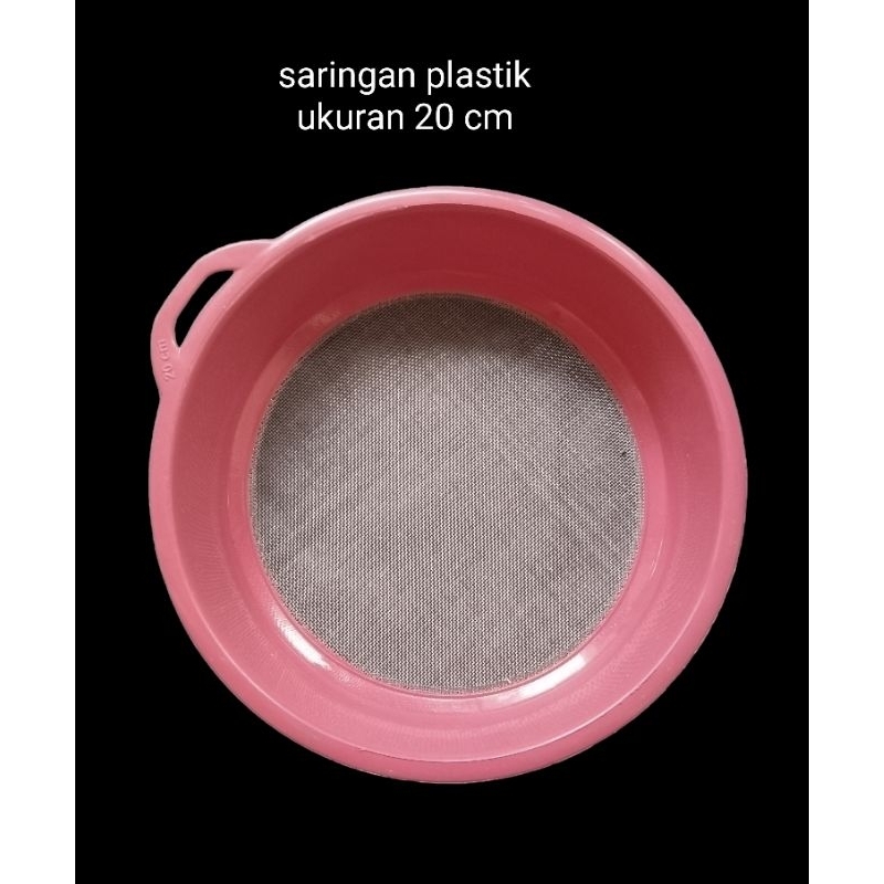 Jual saringan santan plastik/ayakan tepung/gula halus/ saringan ...