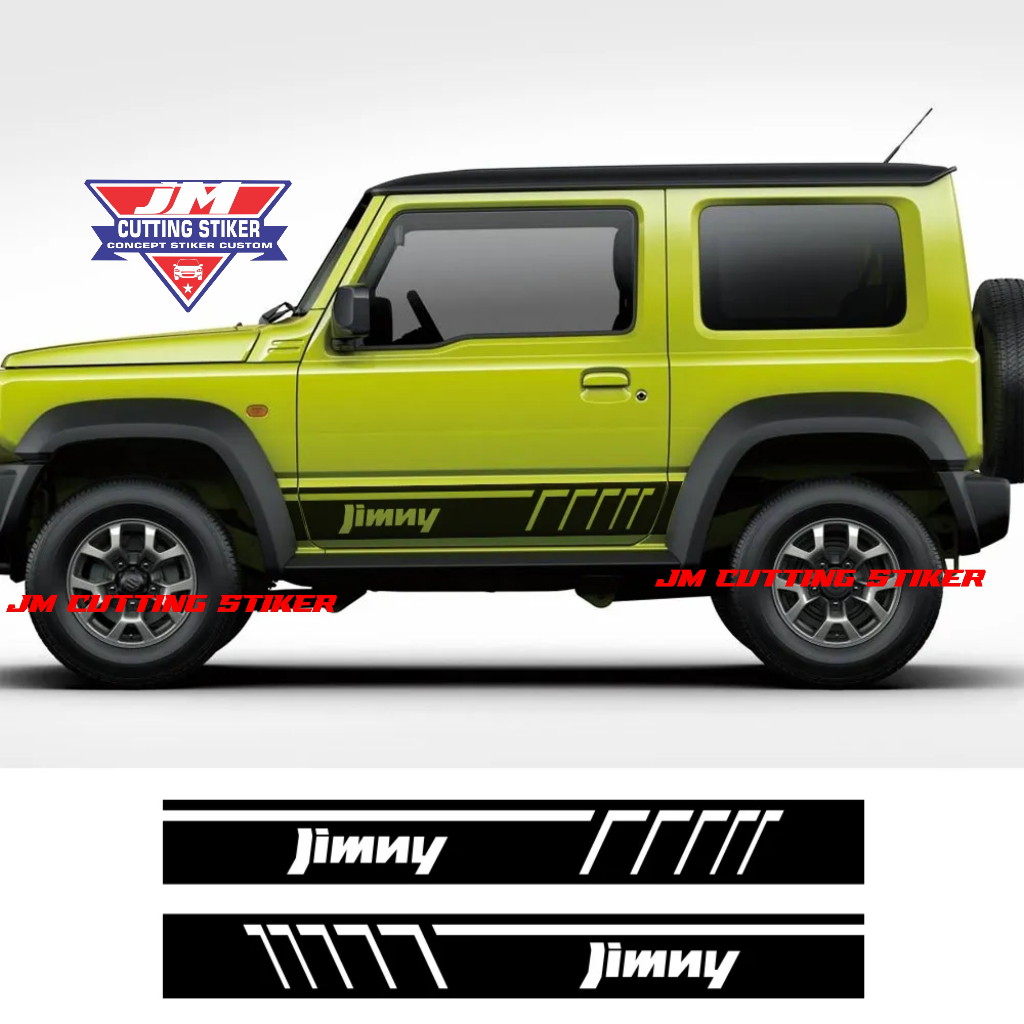 Jual Stiker list mobil jimny stiker striping body bawah mobil jimny ...