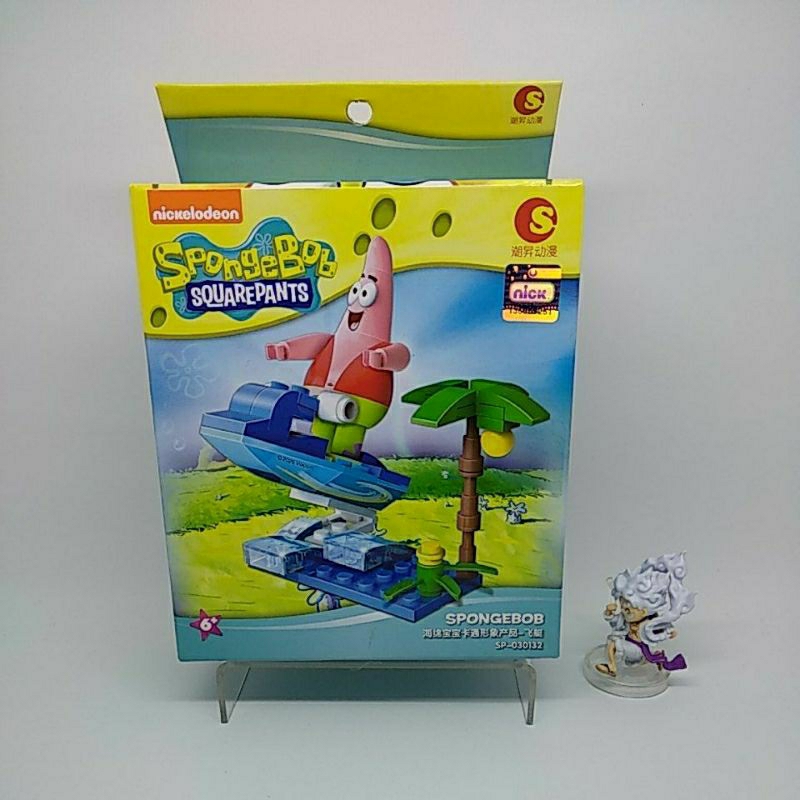 Jual Nickelodeon SpongeBob Squarepants Sealed Segel Patrick Mini Block ...