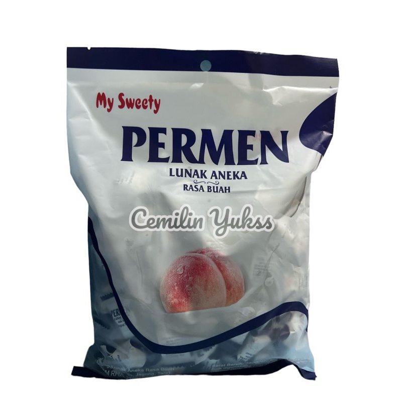 Jual My Sweety Permen Lunak Rasa Yogurt Dan Buah Peach 250g [Isi 100Pcs ...