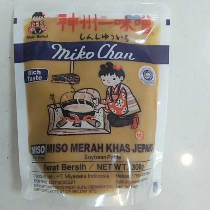 Jual Miko Chan Red Miso /Miso Merah Khas Jepang 300 gr | Shopee Indonesia
