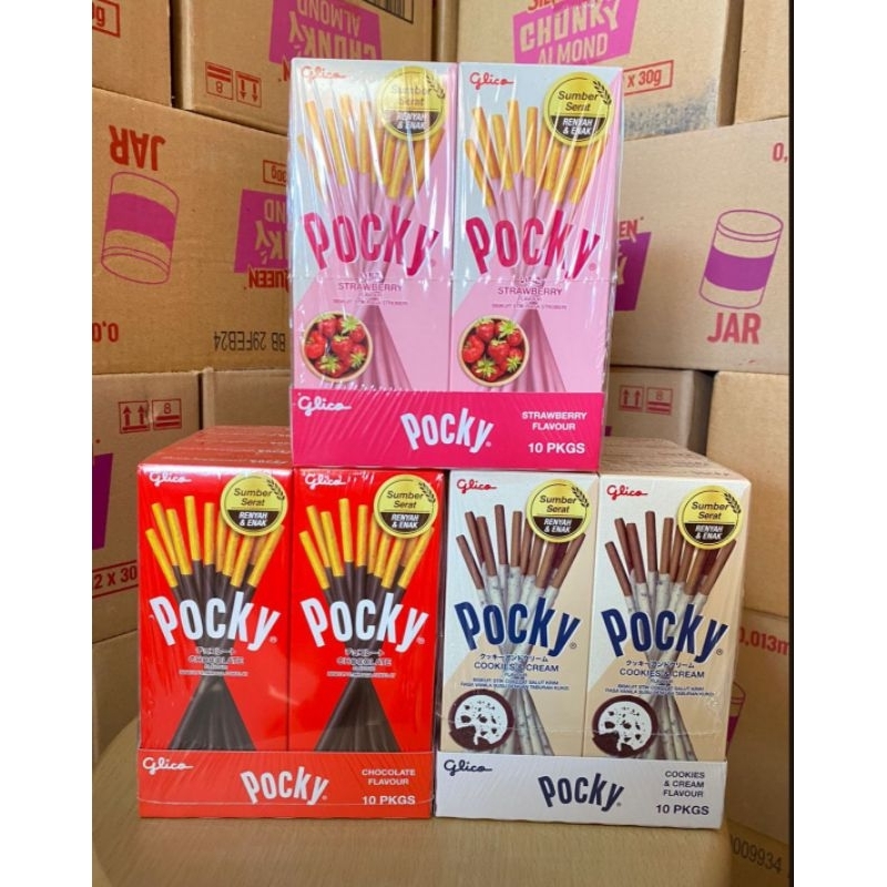 Jual Pocky Mini Box 22gram 1pack isi 10pcs | Shopee Indonesia