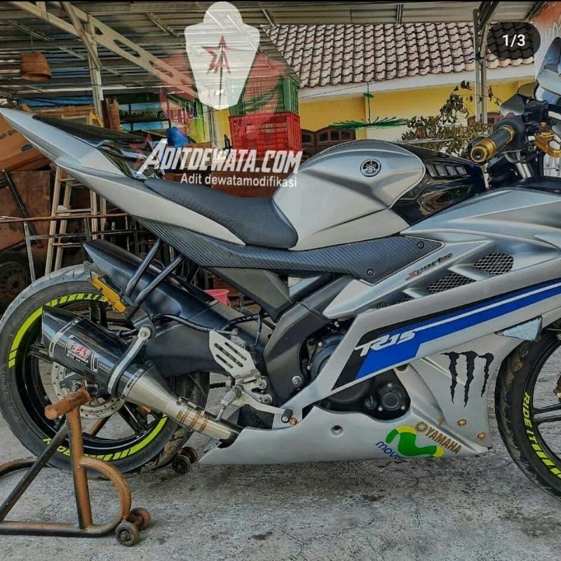 Jual BODY BELAKANG + COVER TANKI MODEL R6 OLD PNP R15V2 | Shopee Indonesia