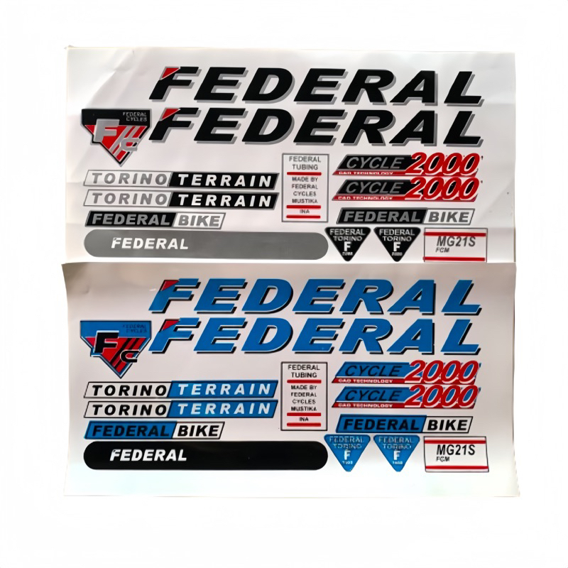Jual Stiker Sepeda Federal Torino Sticker Striping | Shopee Indonesia