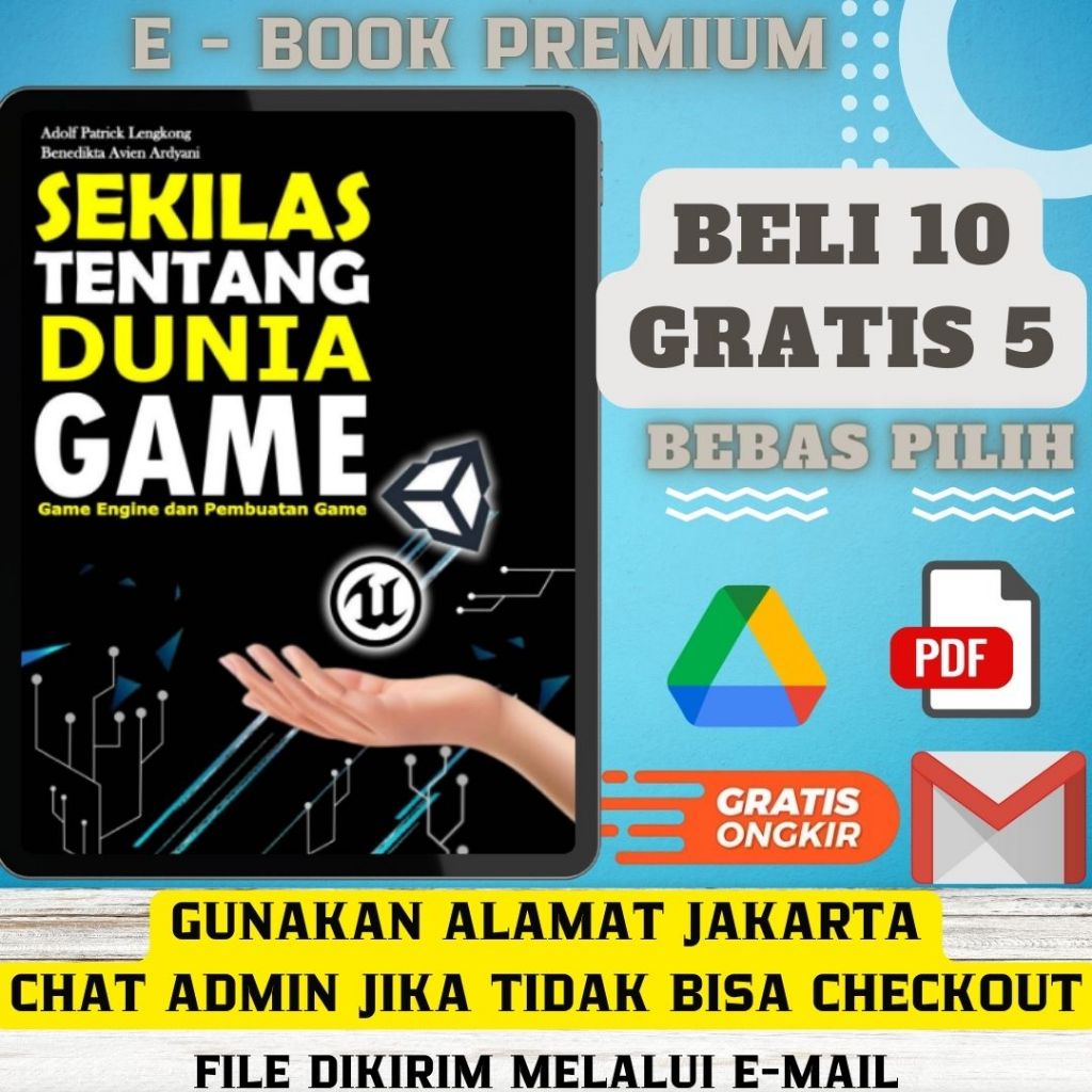 Jual SEKILAS TENTANG DUNIA GAME : Game Engine & Pembuatan Game Book Pdf ...