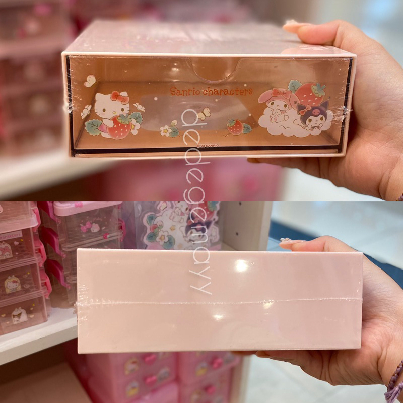 Jual Miniso x Sanrio - Organizer Drawer Box | Storage Stackable Box ...