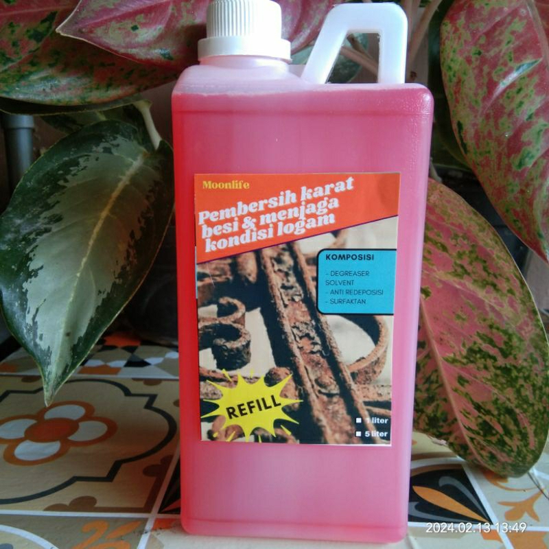 Jual cairan Pembersih KARAT BESI dan Menjaga kondisi logam 1 Liter ...
