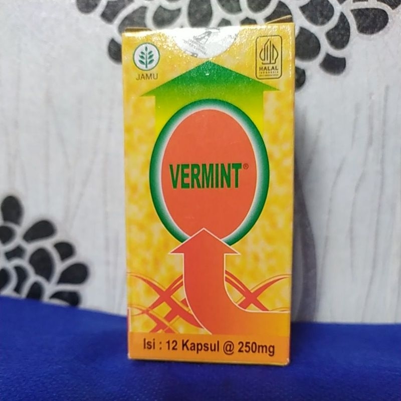 Jual vermint 12 kapsul, ekstrak cacing tanah | Shopee Indonesia