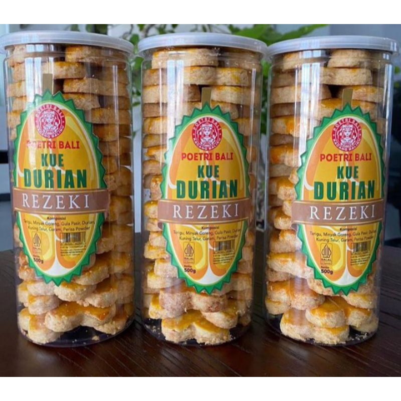 Jual Kue Kacang/Durian Rezeki 500gr | Shopee Indonesia