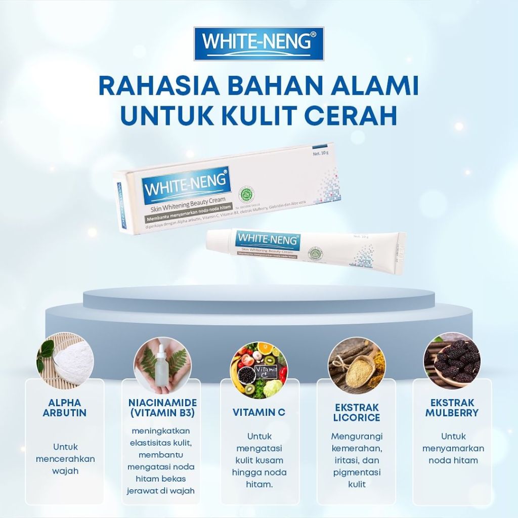 Jual White Neng - skin whitening cream - anti flek - menyamarkan noda ...