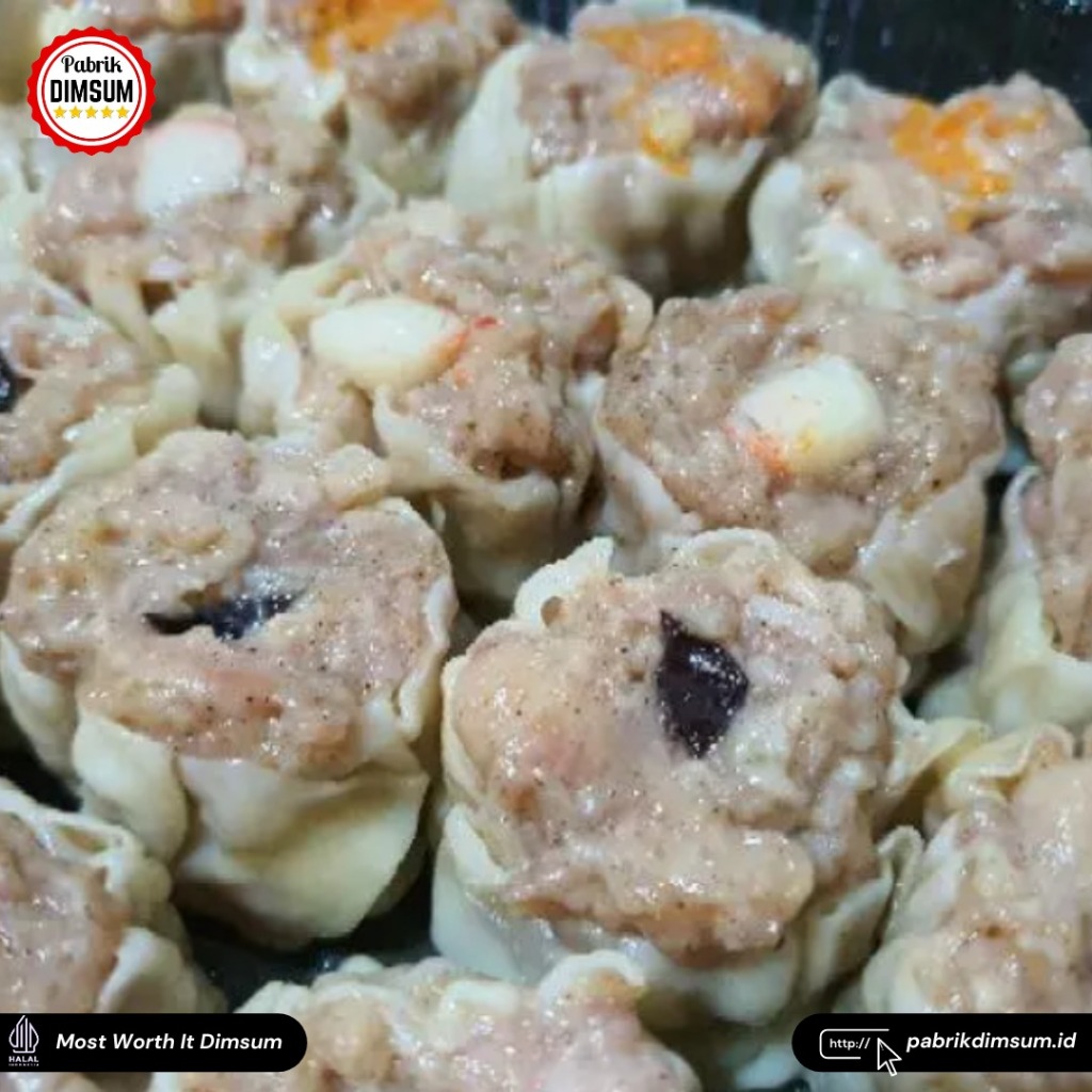 Jual DIMSUM MIX 50 TANPA UDANG/ (PANGSIT ISI UDANG), HYGIENE & 100 % HALAL (FROZEN FOOD ...