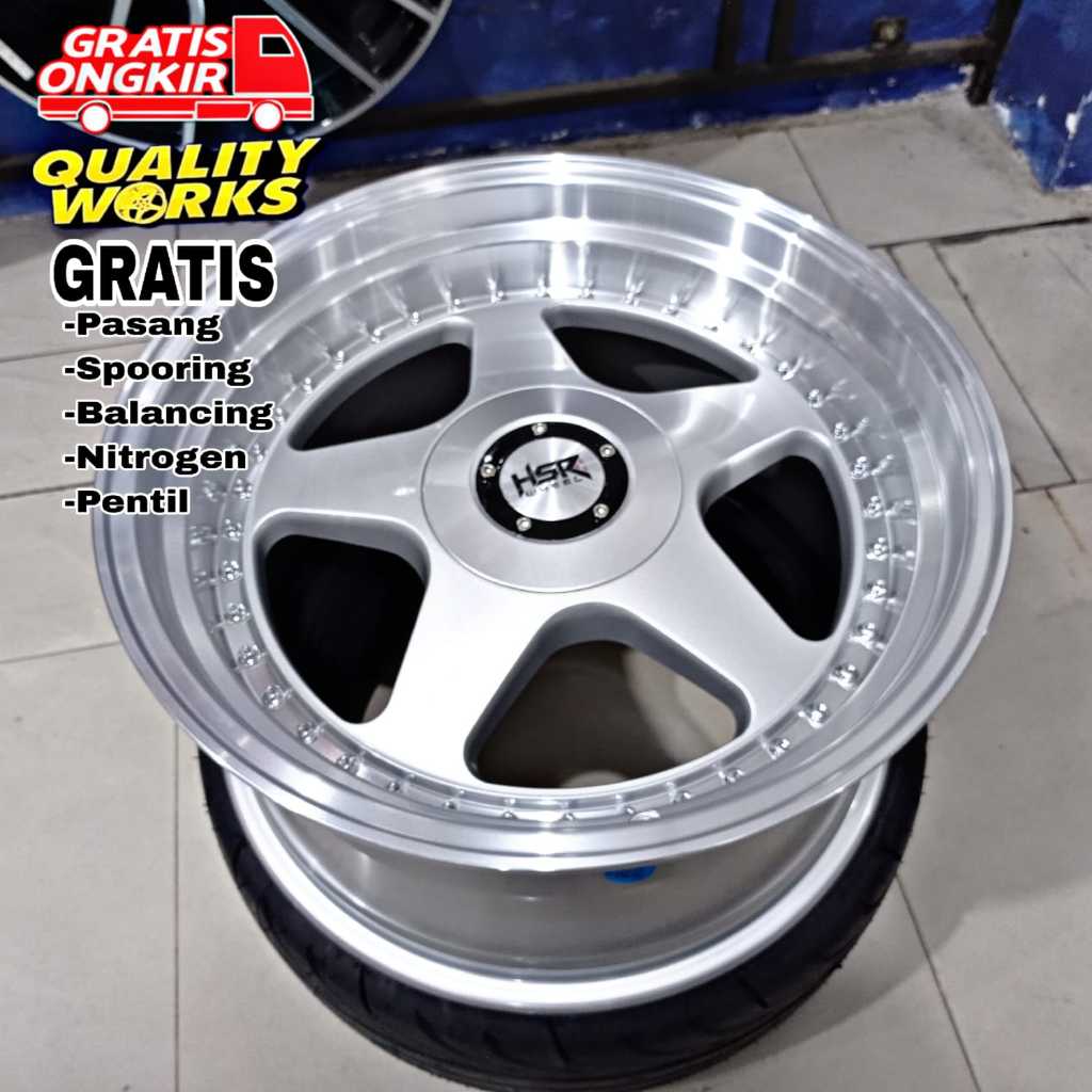 Jual Velg Celong Mobil Civic Fd Ring 18 Lebar 8,5/9,5 Hsr Wheel Perugia | Shopee Indonesia