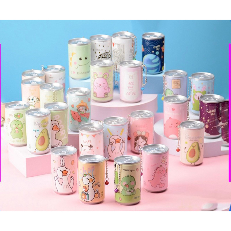 Jual LRMS Tissue Basah Kaleng Mini Korea Karakter Lucu Isi 30 Lembar ...