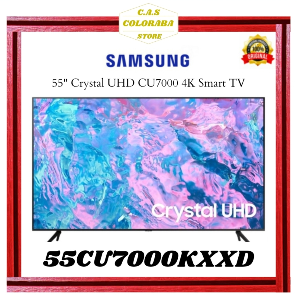 Jual TV SAMSUNG 55CU7000 SMART TV 55 INCH LED 4K UHD UA55CU7000KXXD ...