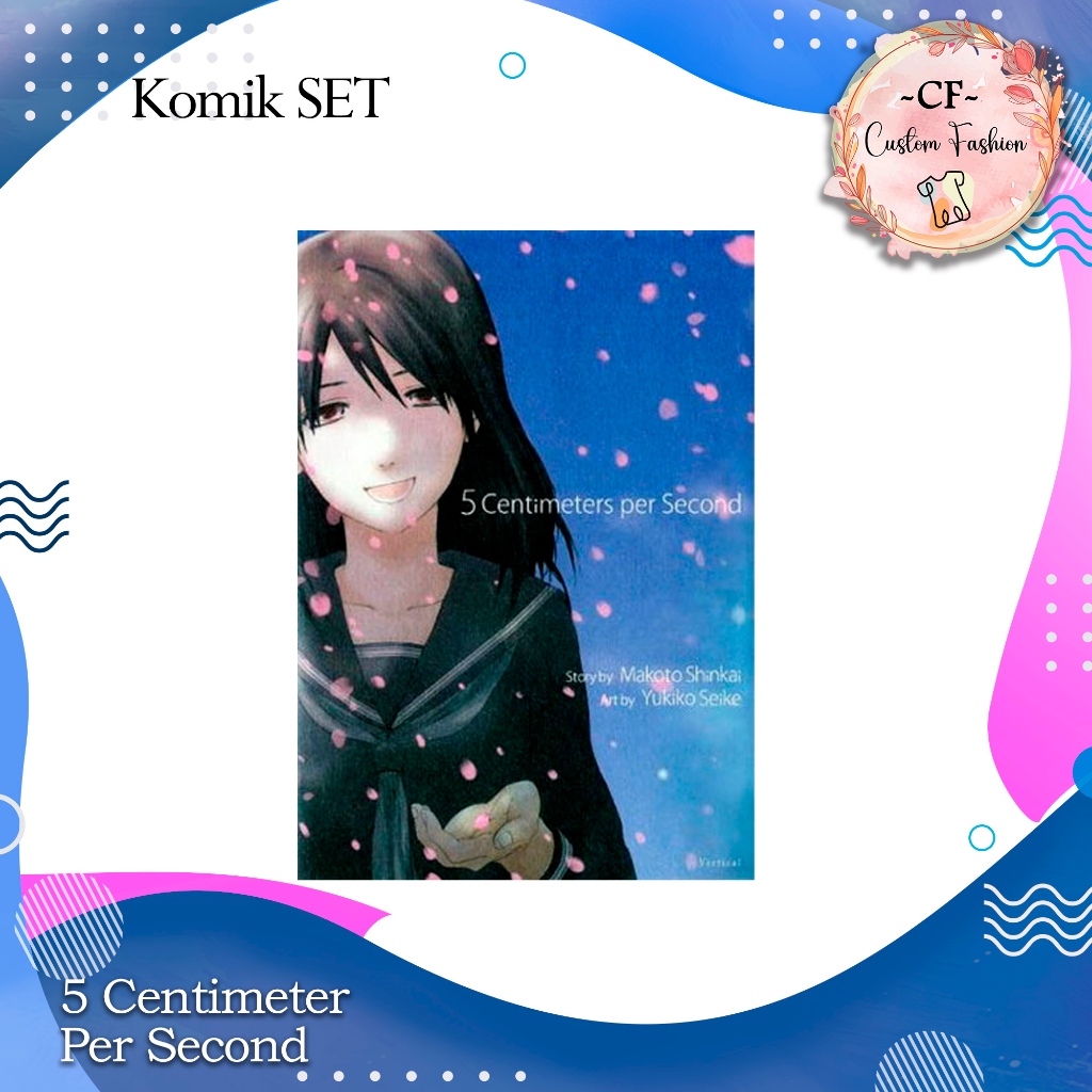 Jual 5 Centimeter Per Second - Makoto Shinkai - Manga English Vizz ...