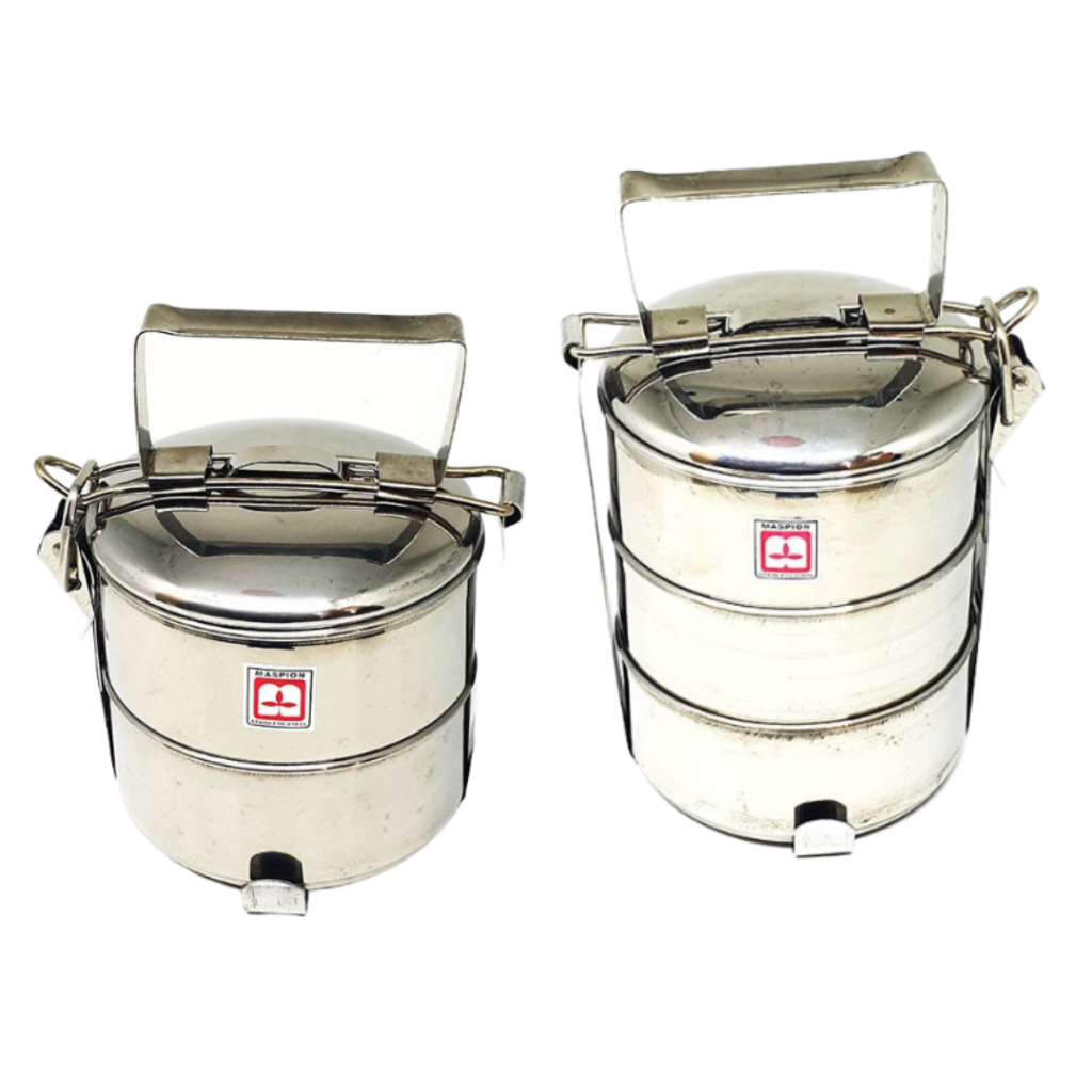 Jual Maxim Rantang Mini Stainless Premium Tebal 10 cm Susun 2 ,3 ...