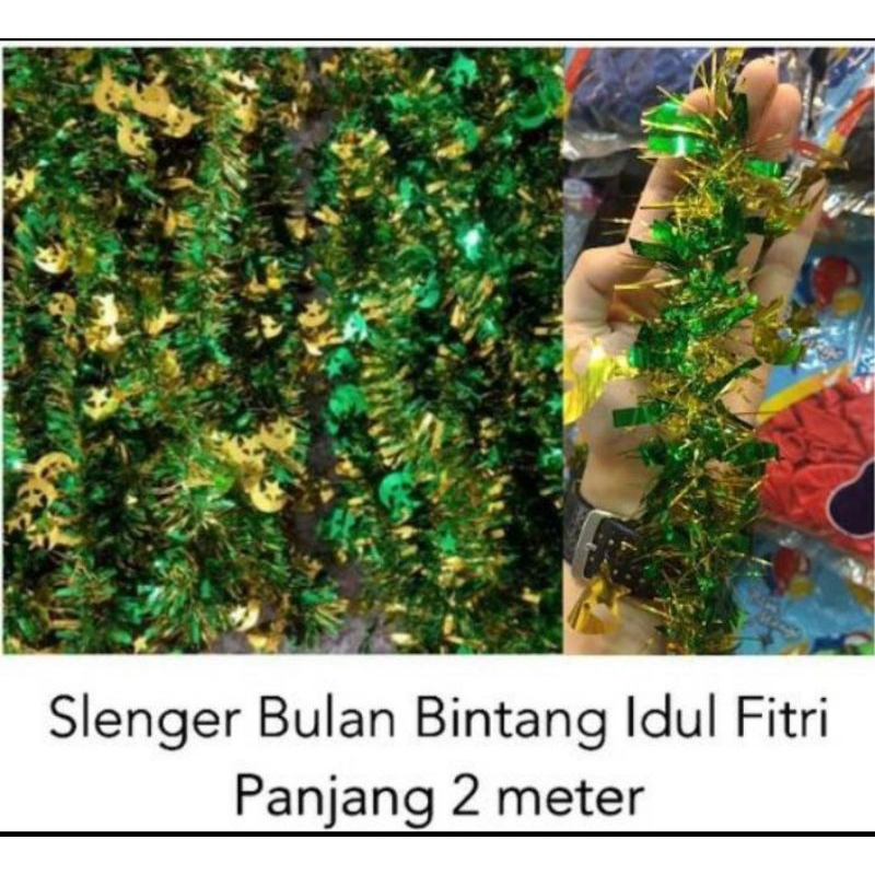 Jual slenger/slinger rumbai idul fitri. starpartypgs | Shopee Indonesia
