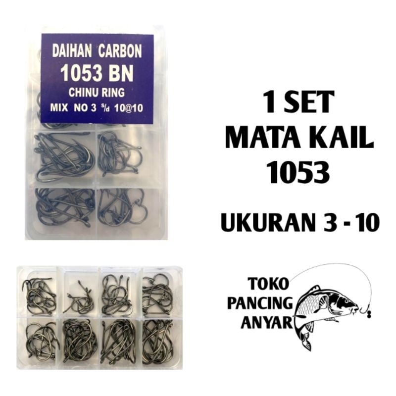 Jual mata kail 1set tipe 1053 | Shopee Indonesia