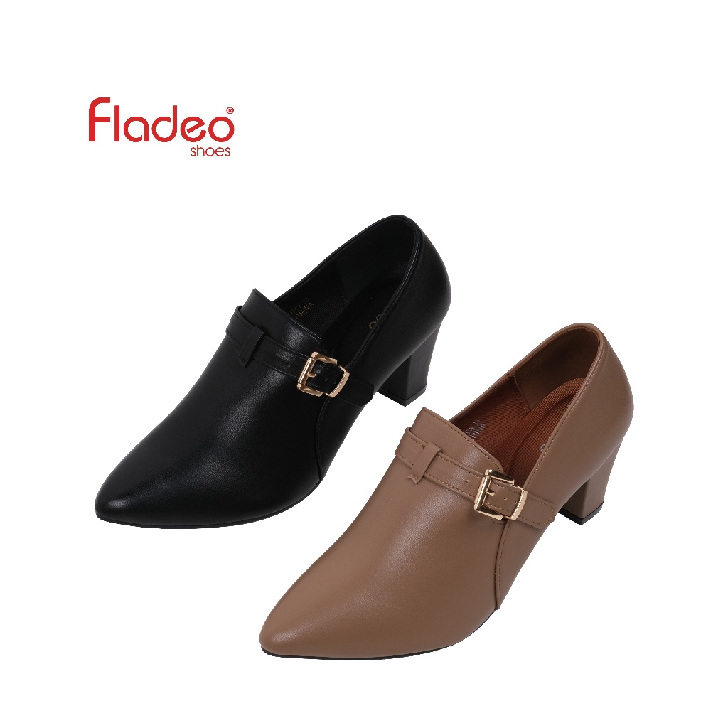 Jual Fladeo B24/LDH624-3AH/Sepatu Pantofel Boots Wanita [ Boots Shoes ...