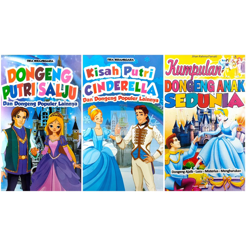 Jual Buku Kumpulan Dongeng Anak Sedunia/Dongeng Putri Salju/Kisah Putri ...