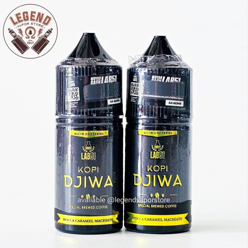 Jual SALT NIC - LIQUID KOPI DJIWA Mocca Caramel Machiato 30ML 9MG ...