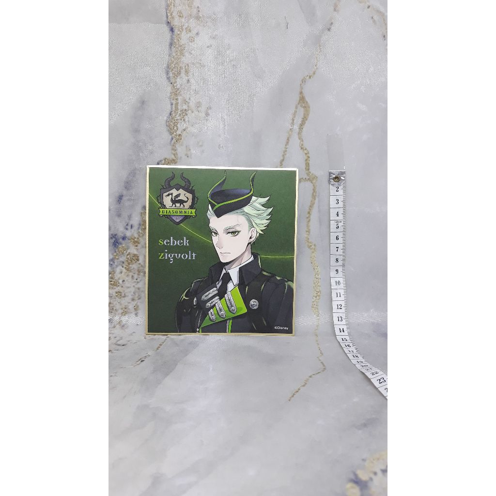 Jual Twisted Wonderland Shikishi Diasomnia Sebek Zigvolt | Shopee Indonesia