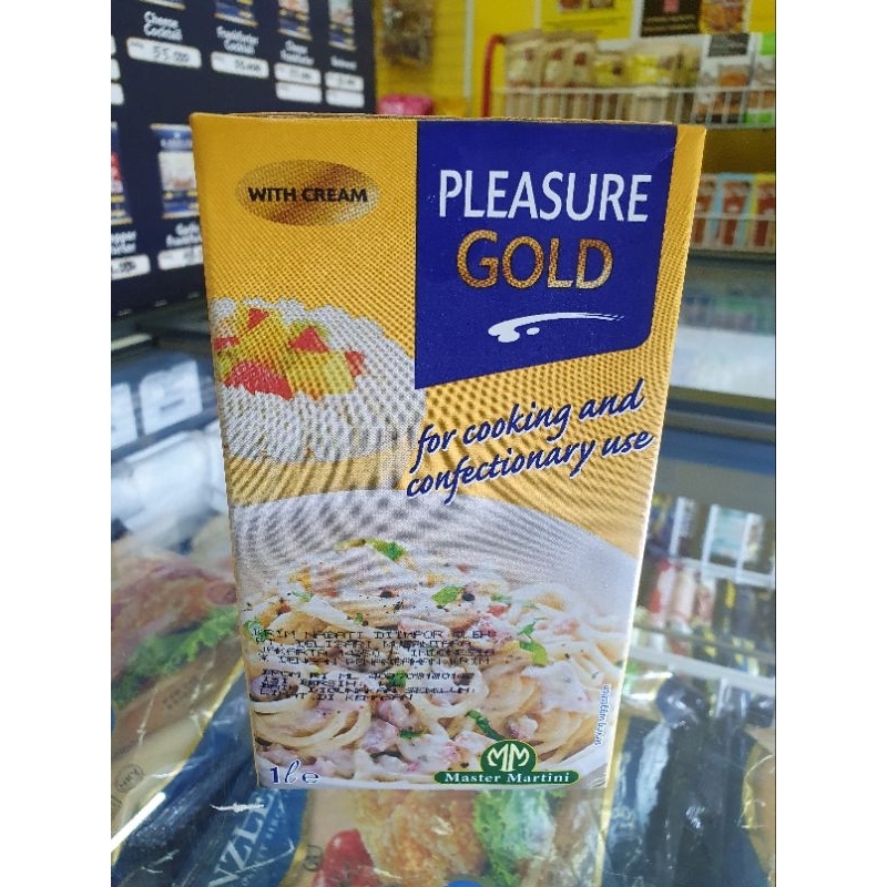 Jual Pleasure gold cooking cream 1L | Shopee Indonesia