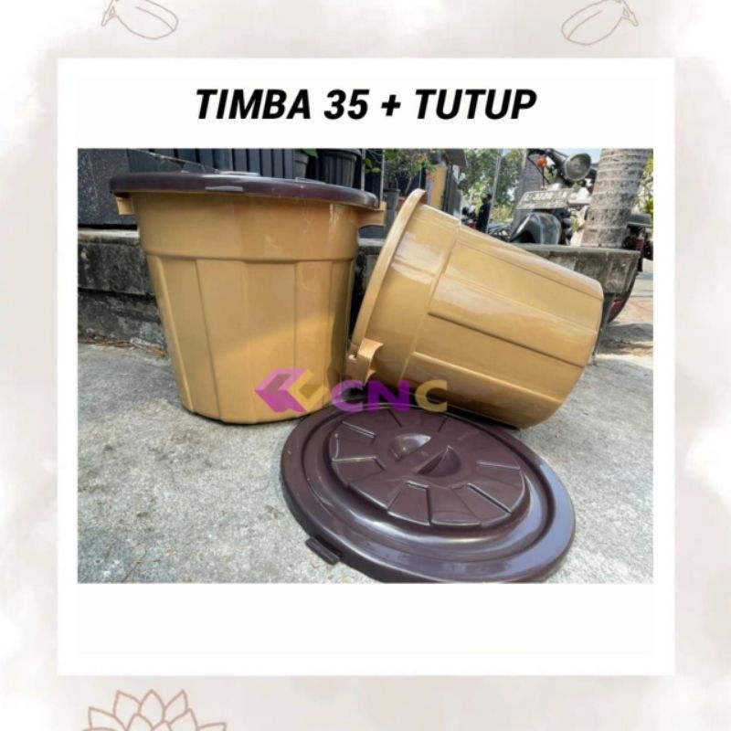 Jual timba ember 35/50 Liter kuat tutup pengunci putar TUTUP PENGUNCI ...