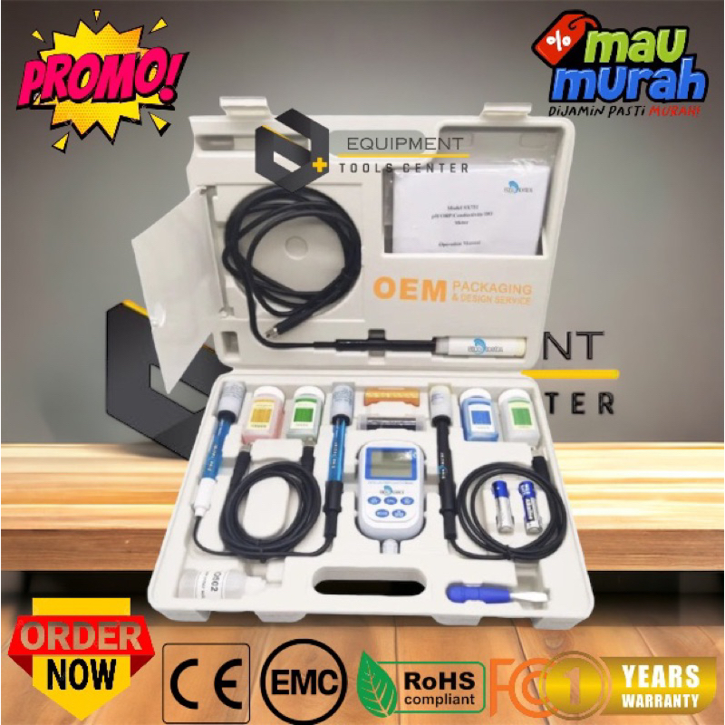 Jual TDS Do Meter Air Konduktivitas Sensor Ph Orp Elektroda Orp SX751 ...