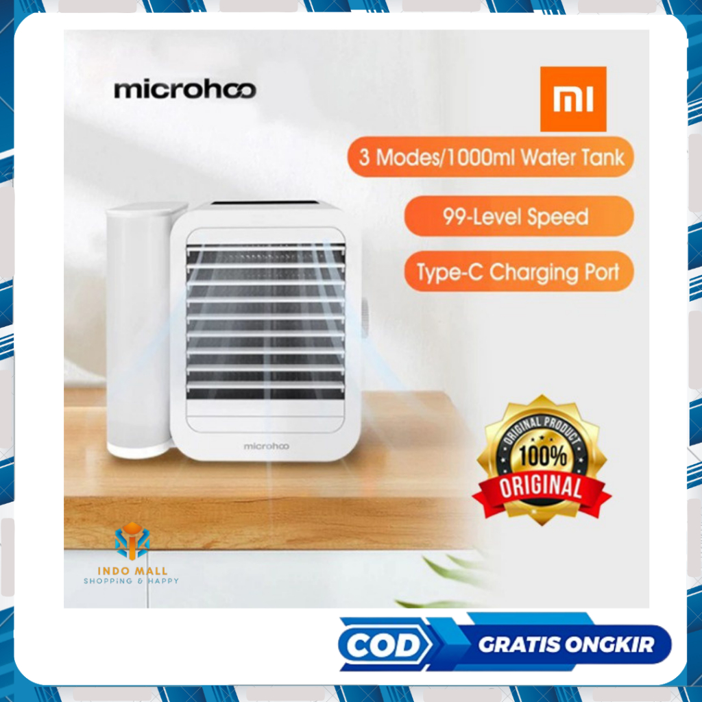 Jual Microhoo Fast Cooling Personal Air Conditioner Mini AC New Batch ...