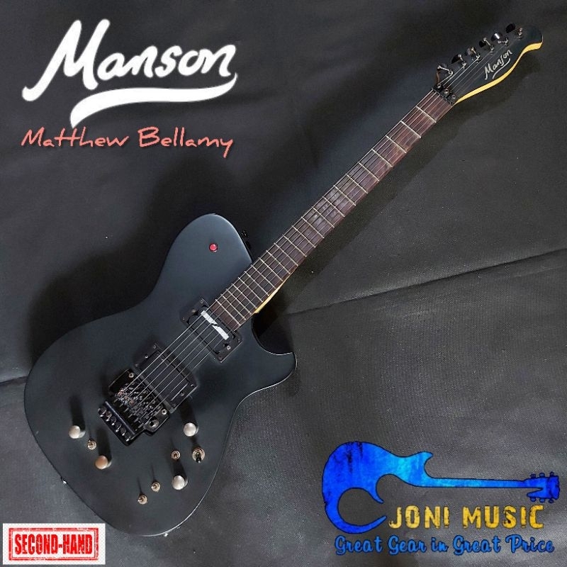 Jual Gitar Manson Matthew Matt Bellamy Signature | Shopee Indonesia