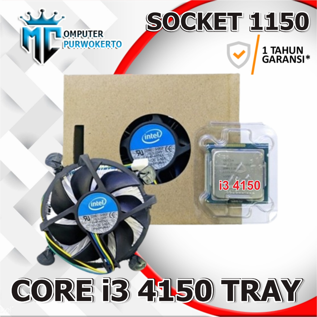 Jual Processor Intel LGA 1150 Core I3 4150 Dan Fan Intel | Shopee Indonesia