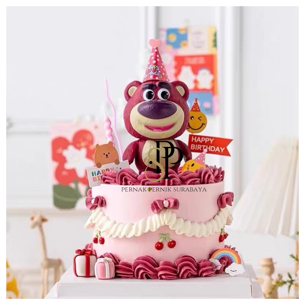 Jual HIASAN KUE TART LOTSO MINIATUR CAKE DECORATION BIRTHDAY TART ...
